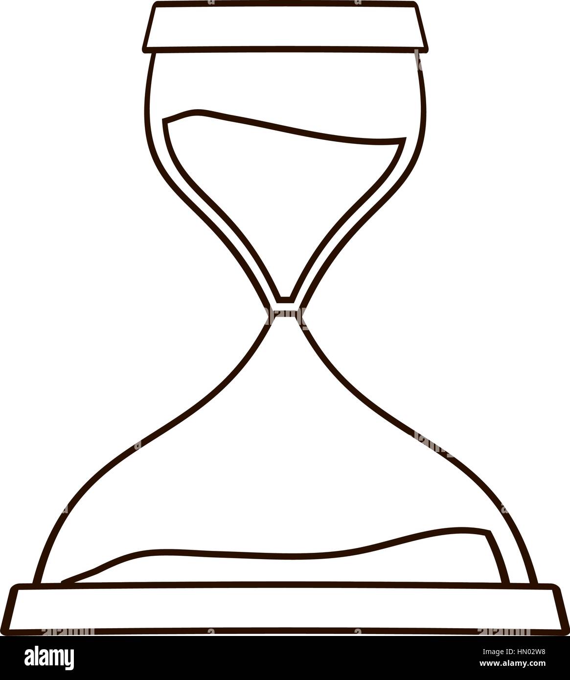 figure hourglass icon image design, vector illustration Stock Vector ...
