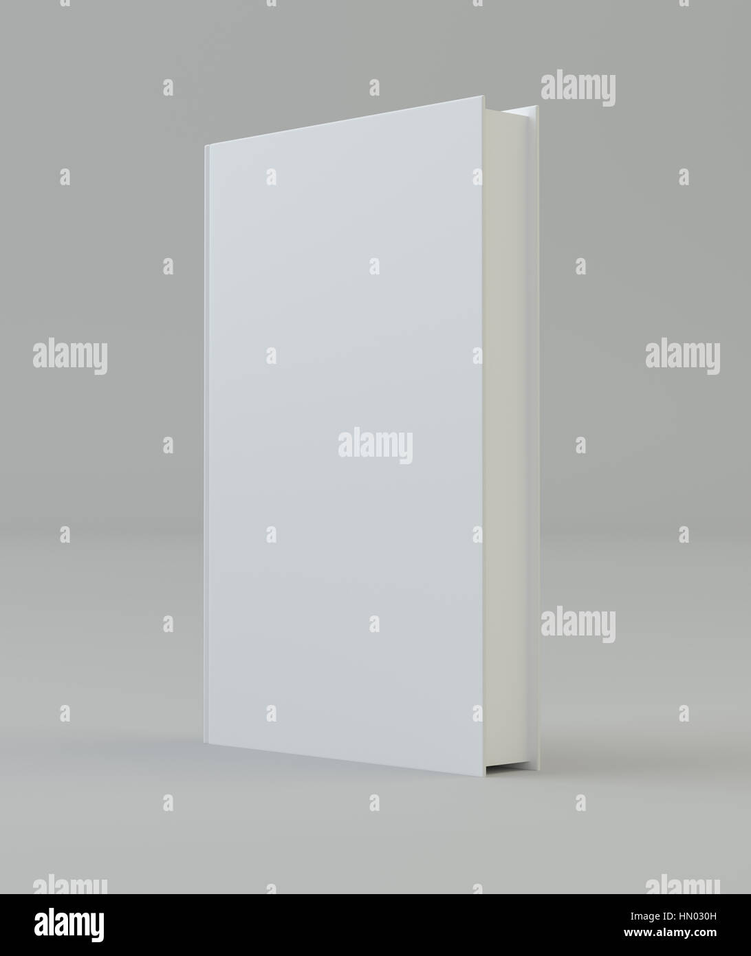 Blank vertical book cover template Stock Photo - Alamy