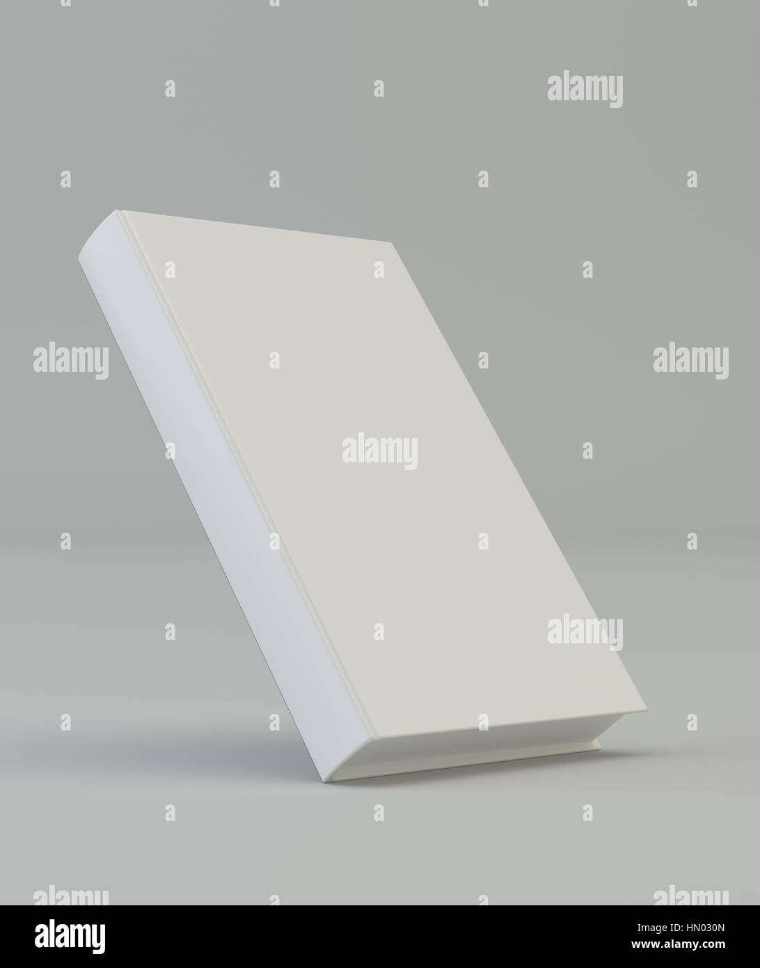 Blank vertical book cover template Stock Photo - Alamy