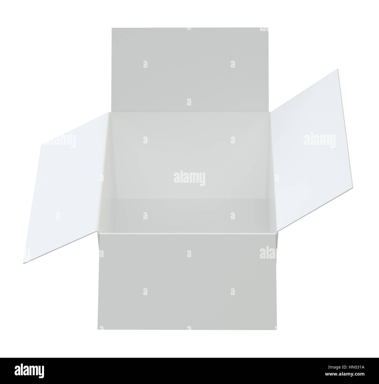 White box cardboard with clipping paths Stock Photo - Alamy