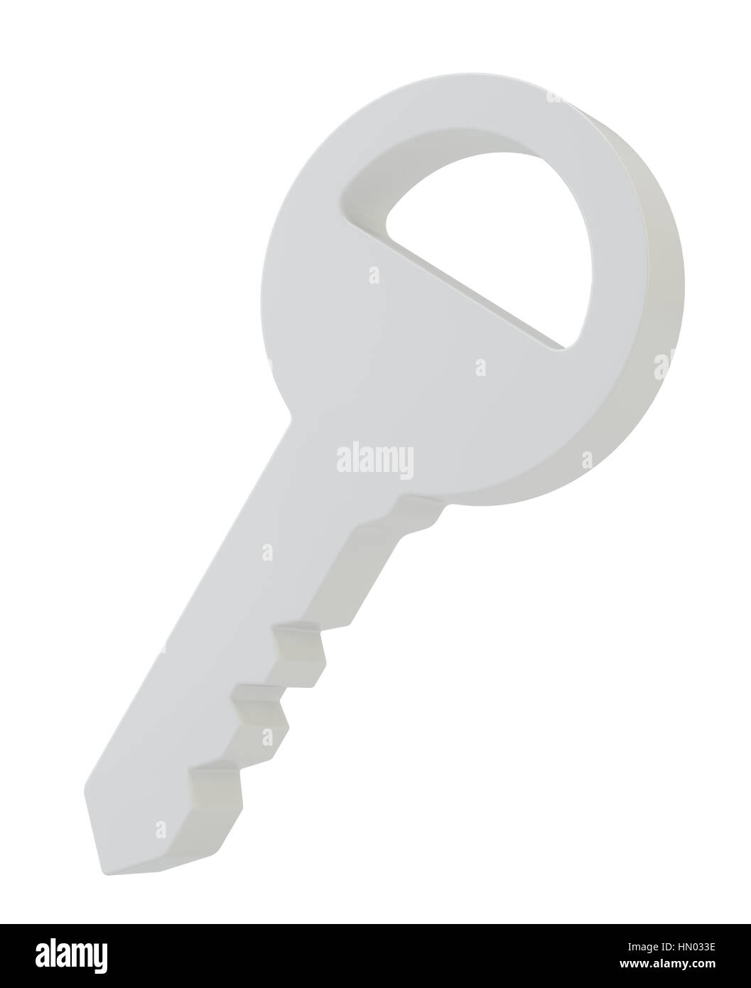 Key on white background Stock Photo - Alamy