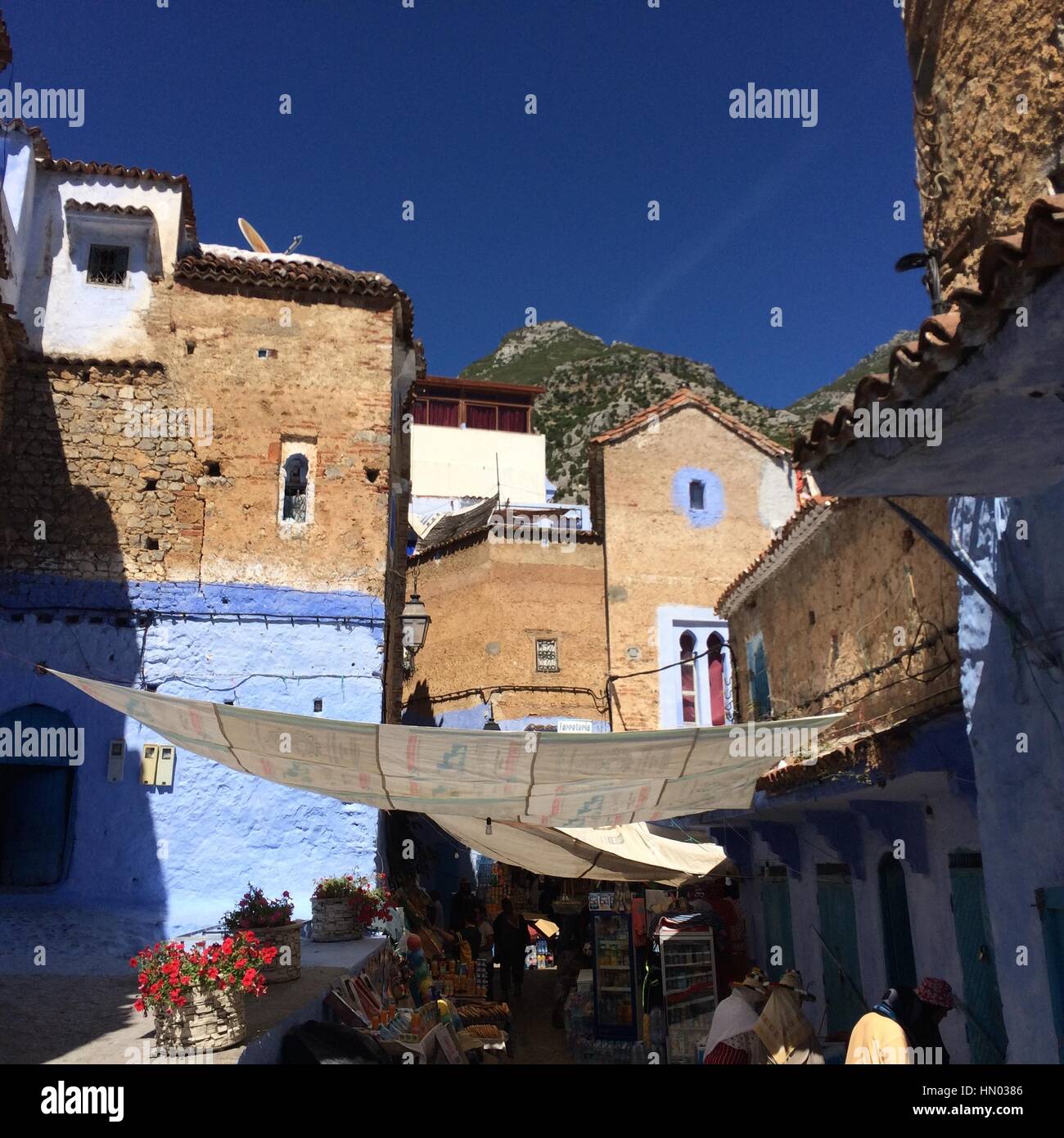 Chefchaouen blue city hi-res stock photography and images - Alamy