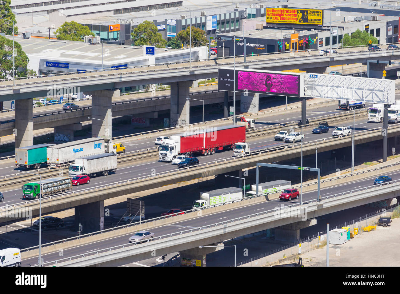 Melbourne highway hi-res stock photography and images - Alamy