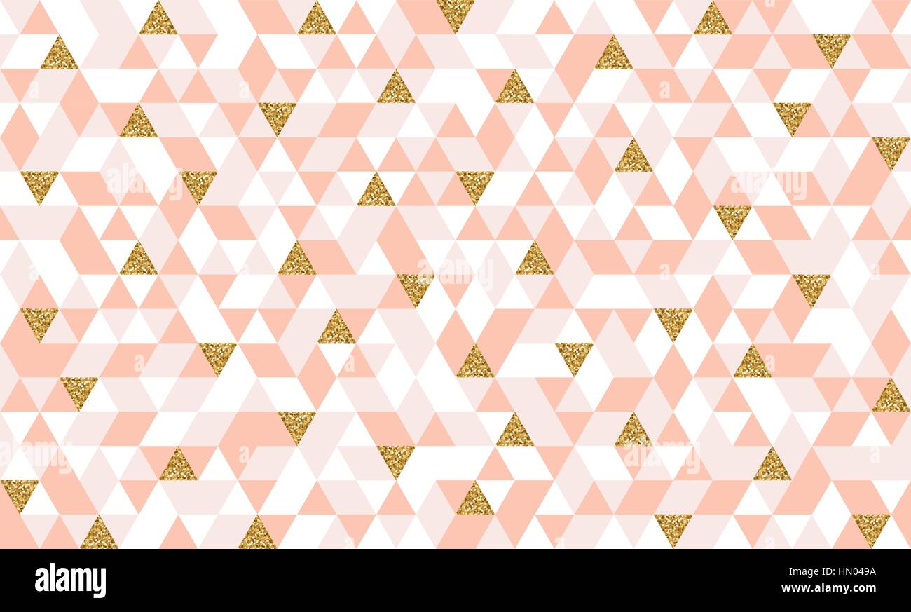 Peach triangles hi-res stock photography and images - Alamy