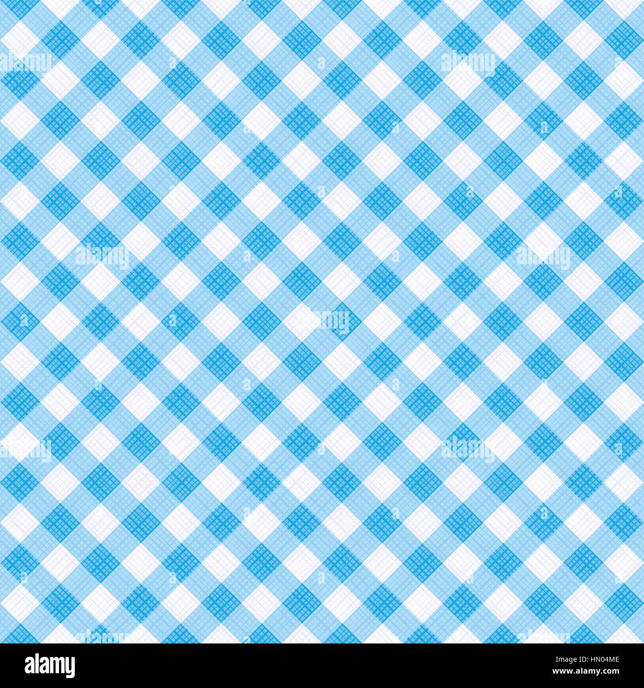Gingham fabric blue hi-res stock photography and images - Alamy
