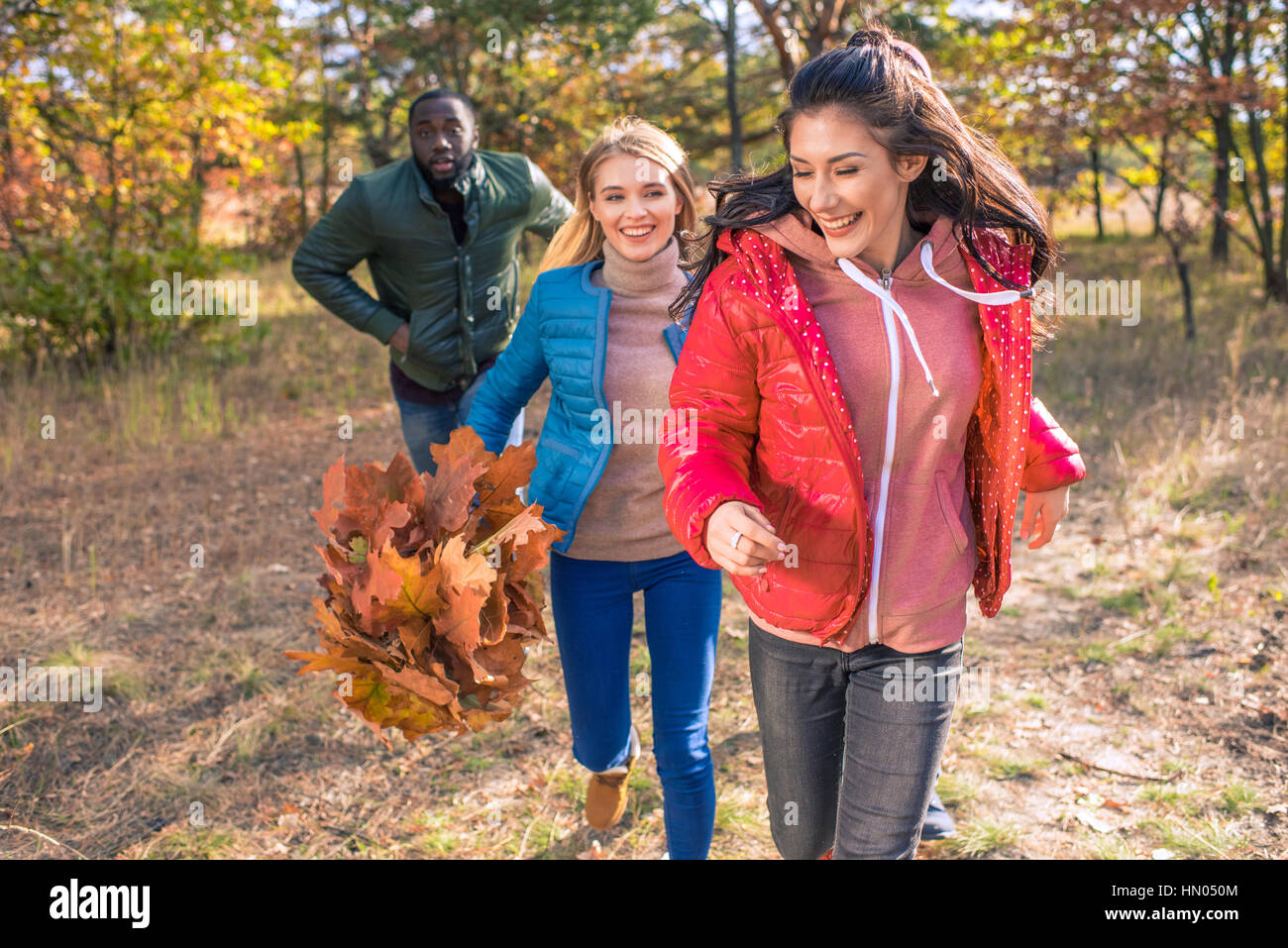 Outdoor activity women autumn hi-res stock photography and images - Alamy