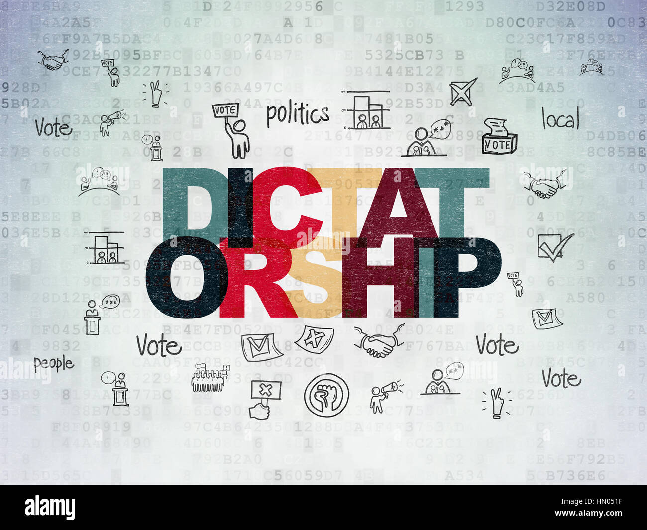 Digital digital dictatorship hi-res stock photography and images - Alamy