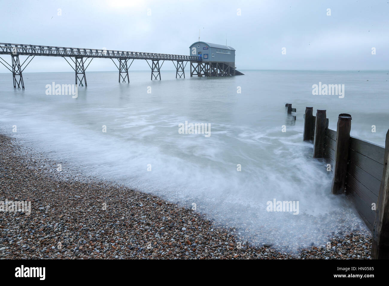 Selsey Lifeboat station at dawn in West Sussex Stock Photo - Alamy