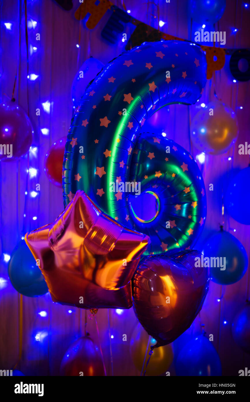 6 birthday hi-res stock photography and images - Alamy