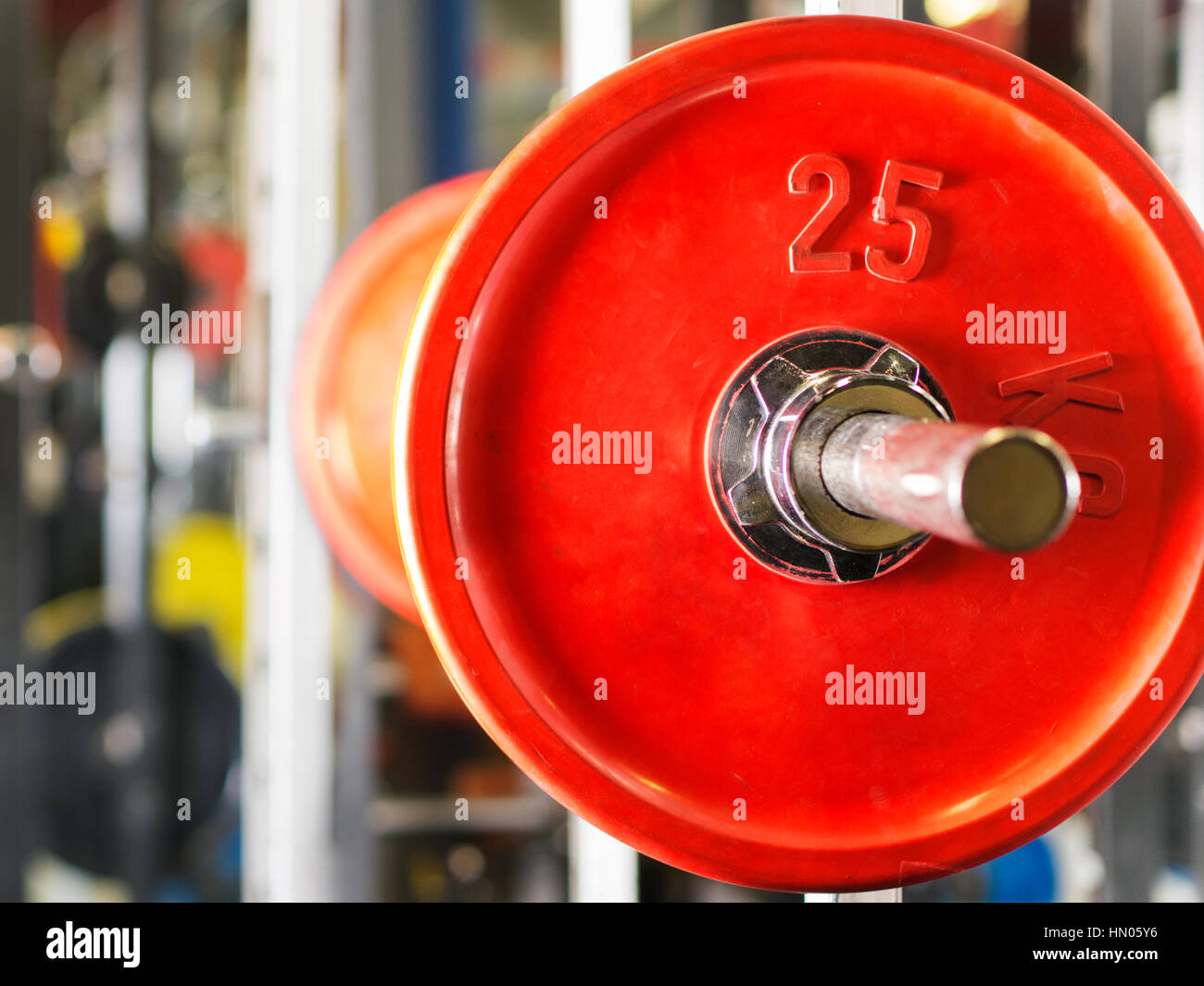Barbell ready to workout Stock Photo - Alamy