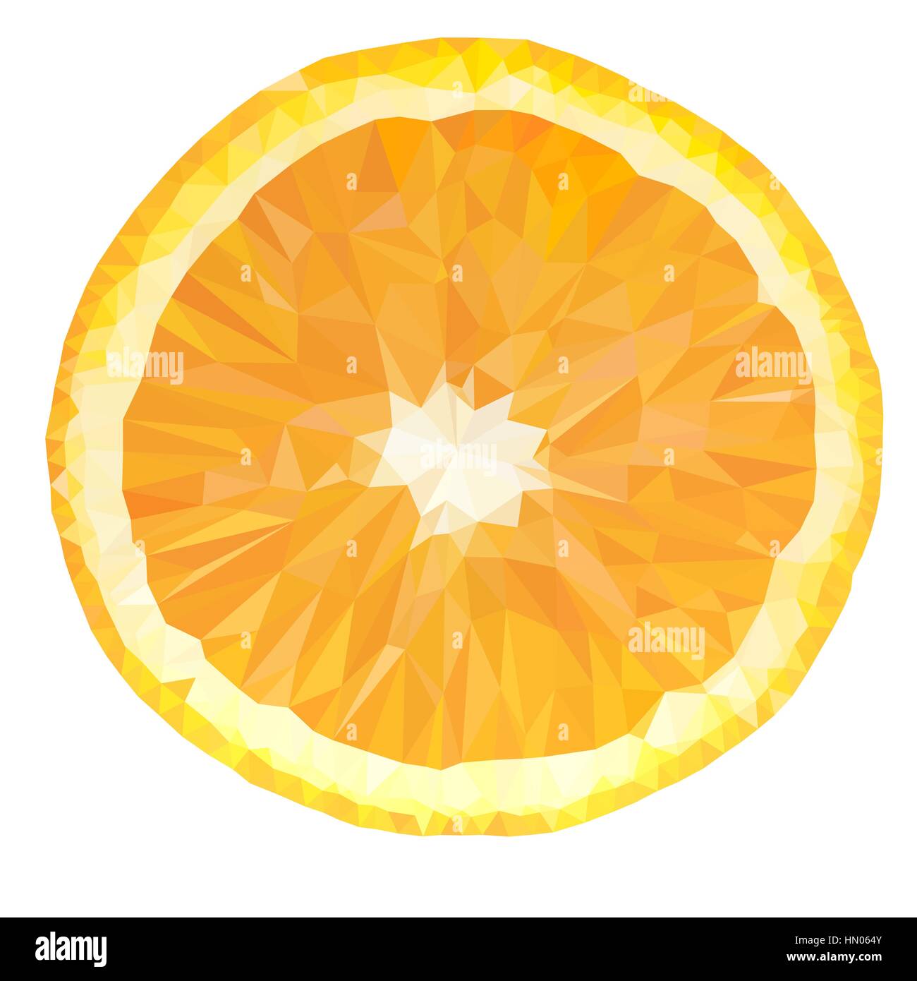 Orange fruit realistic vector Stock Vector Images - Alamy