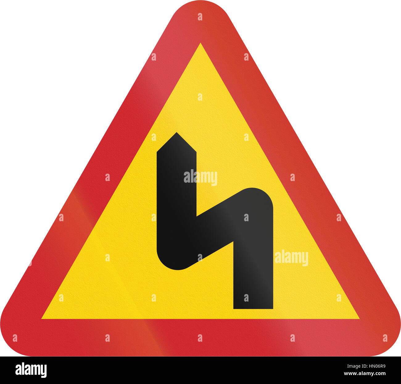 Dangerous Curves Road Sign