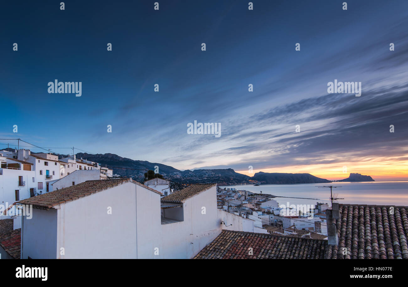 Alicante altea sunset hi-res stock photography and images - Alamy