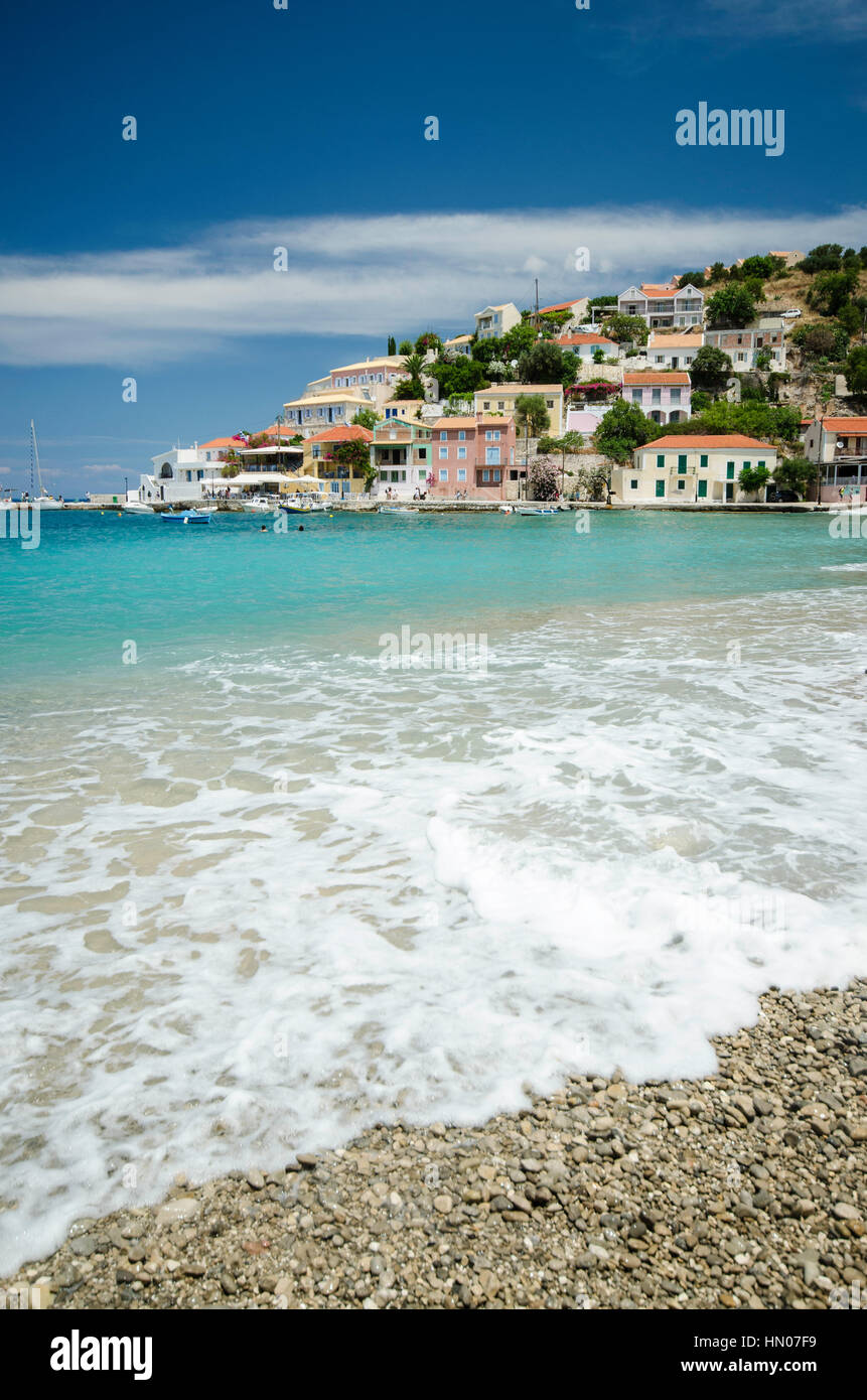 Assos Kefalonia Greece Stock Photo - Alamy
