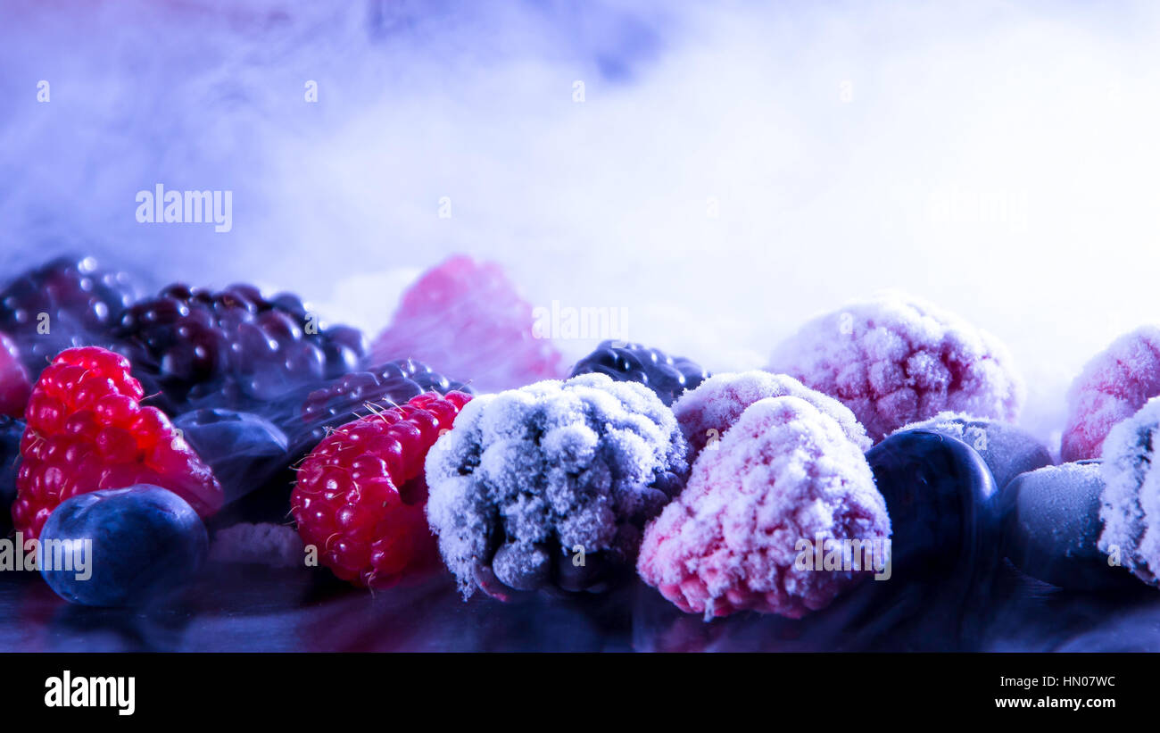 Frozen fruits vegetables hi-res stock photography and images - Alamy