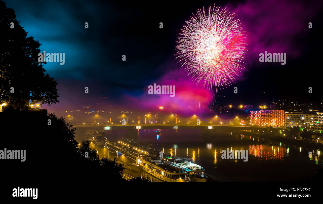 Fire ice festival hi-res stock photography and images - Alamy