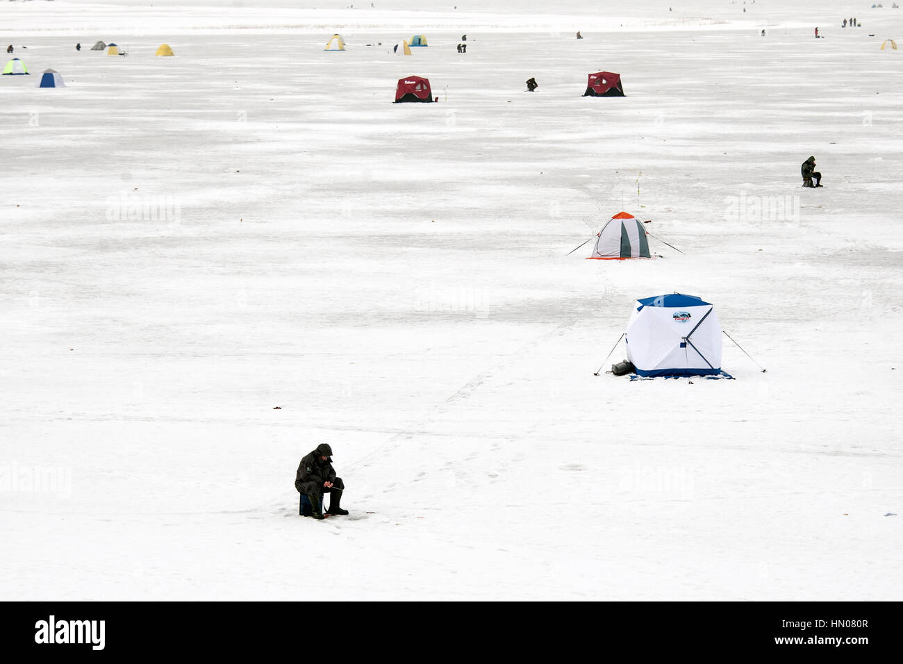 Moscow river fishing hi-res stock photography and images - Alamy