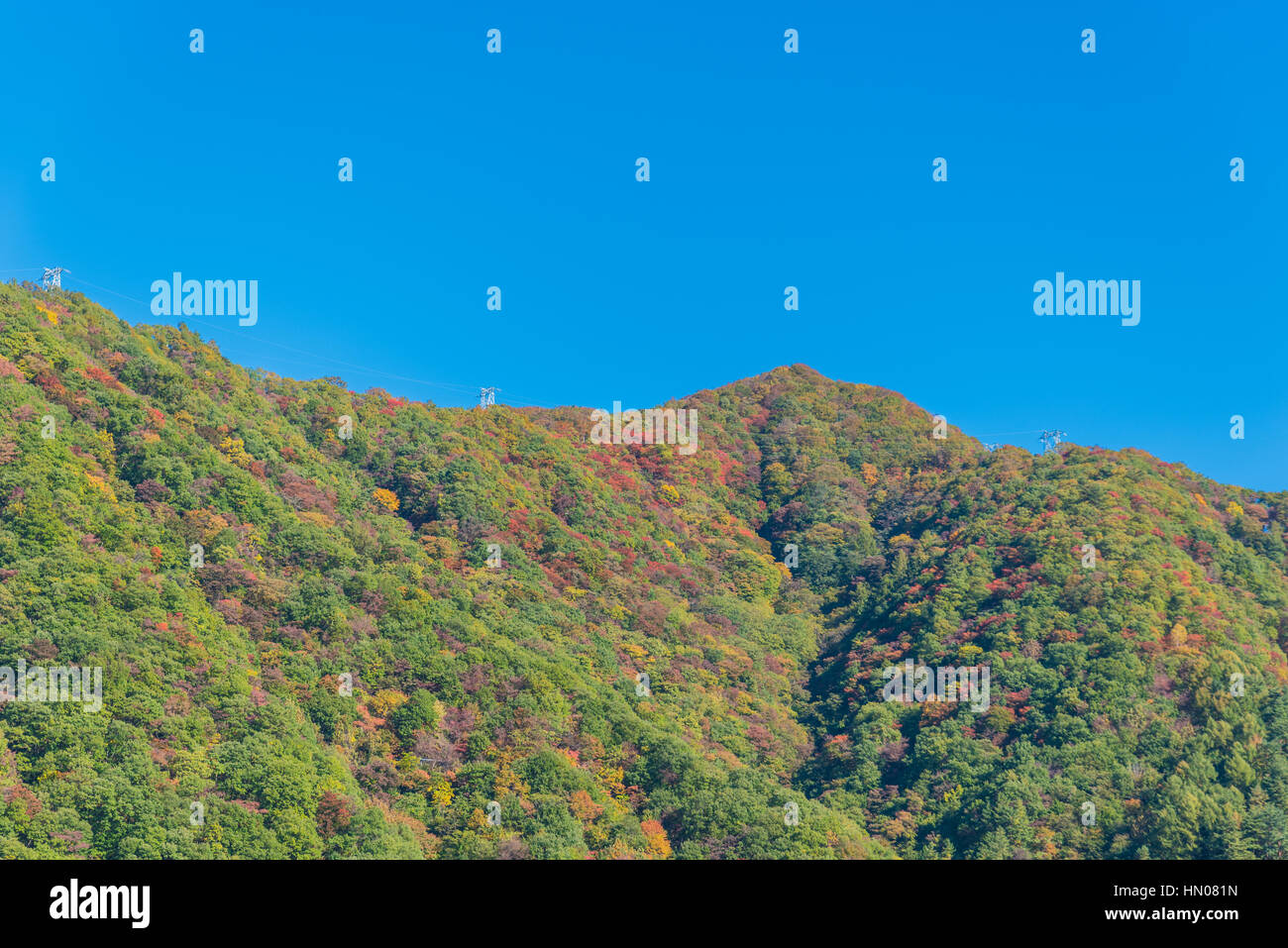 Mountain landscape in autumn Stock Photo - Alamy