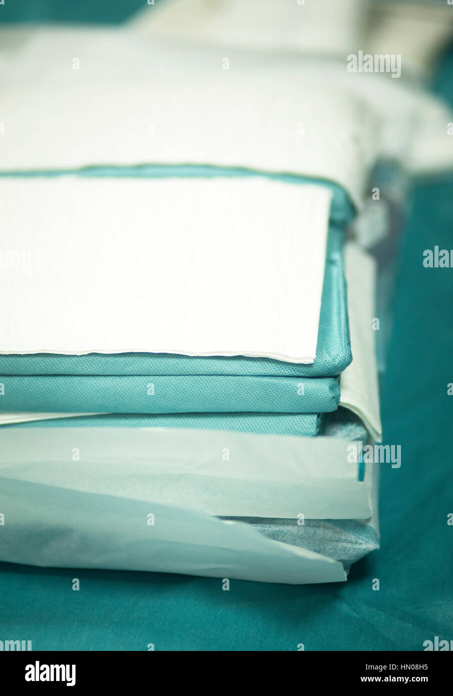 Hospital ward emergency room operating theater and modern equipment ...