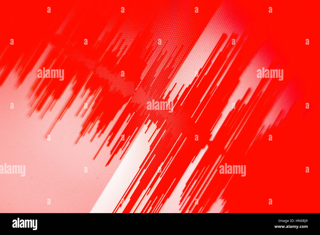 Sound recording studio audio wave on computer screen in professional ...