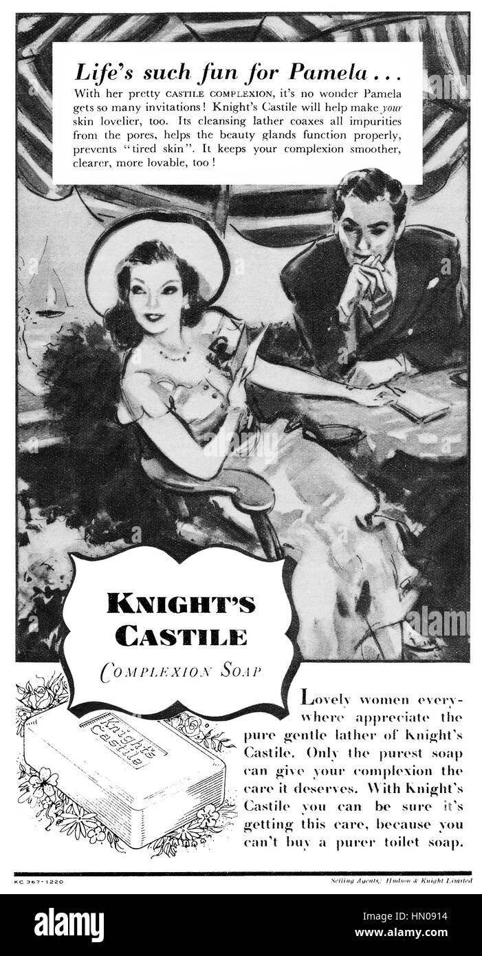 Knights castile soap hi-res stock photography and images - Alamy