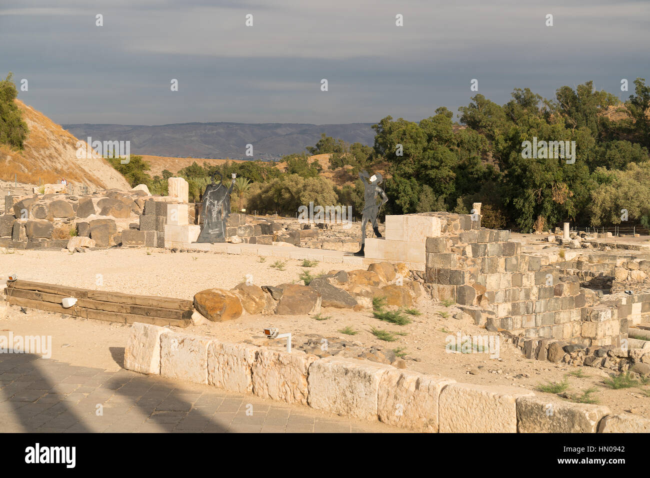 Bet Shean National Park (Scythopolis), Israel Stock Photo - Alamy
