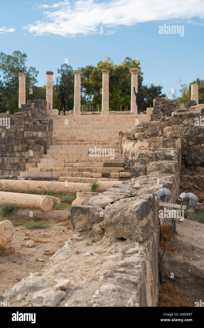 Bet Shean National Park (Scythopolis), Israel Stock Photo - Alamy