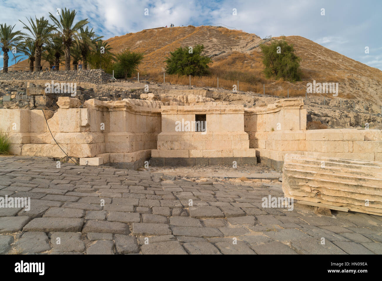 Bet Shean National Park (Scythopolis), Israel Stock Photo - Alamy