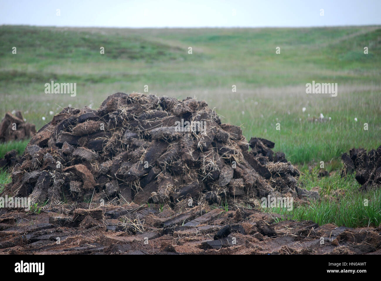 Peat blocks hi-res stock photography and images - Alamy