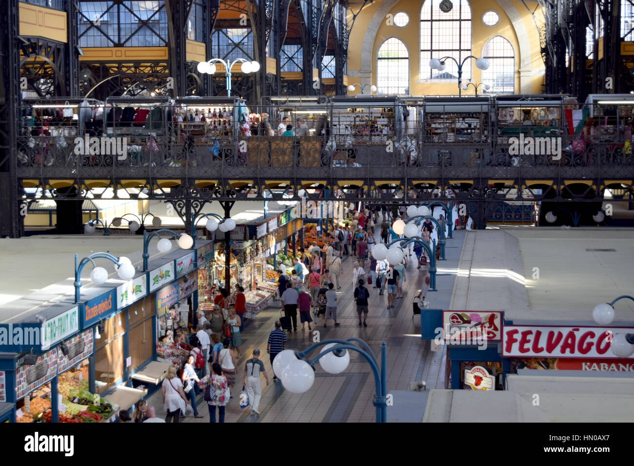 The Great Market Hall Budapest Hungary Stock Photo - Alamy