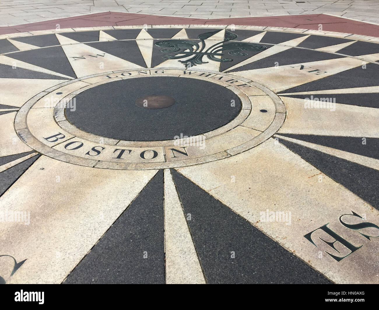 Boston map black hi-res stock photography and images - Alamy