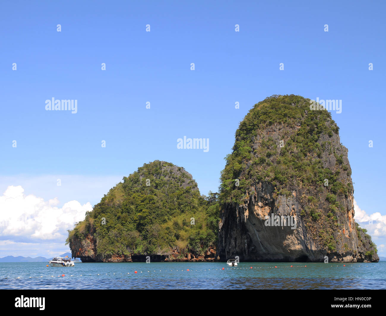 two island in sea krabi ,thailand Stock Photo - Alamy