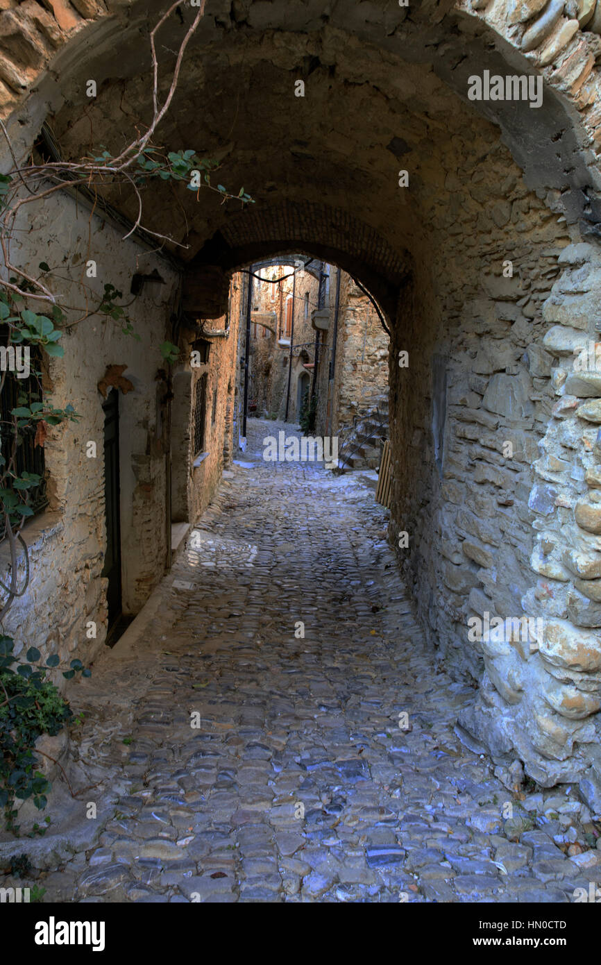 Bussana Vecchia, Liguria, Italy Stock Photo - Alamy
