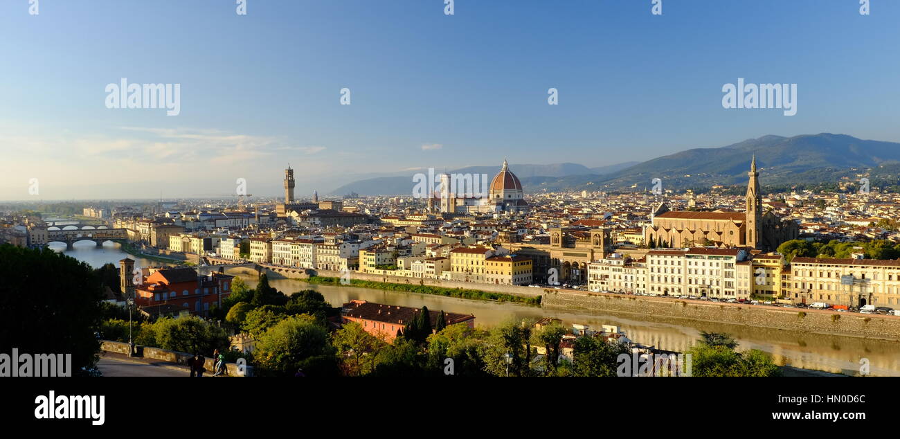 Florence michelangelo square hi-res stock photography and images - Alamy