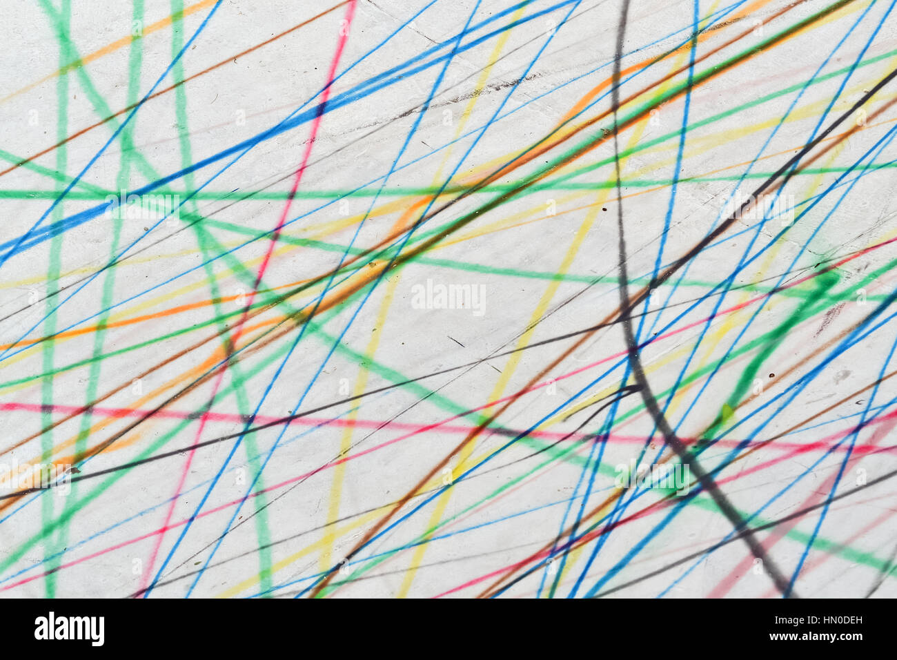 Scribble drawing with colorful lines suitable for background Stock ...