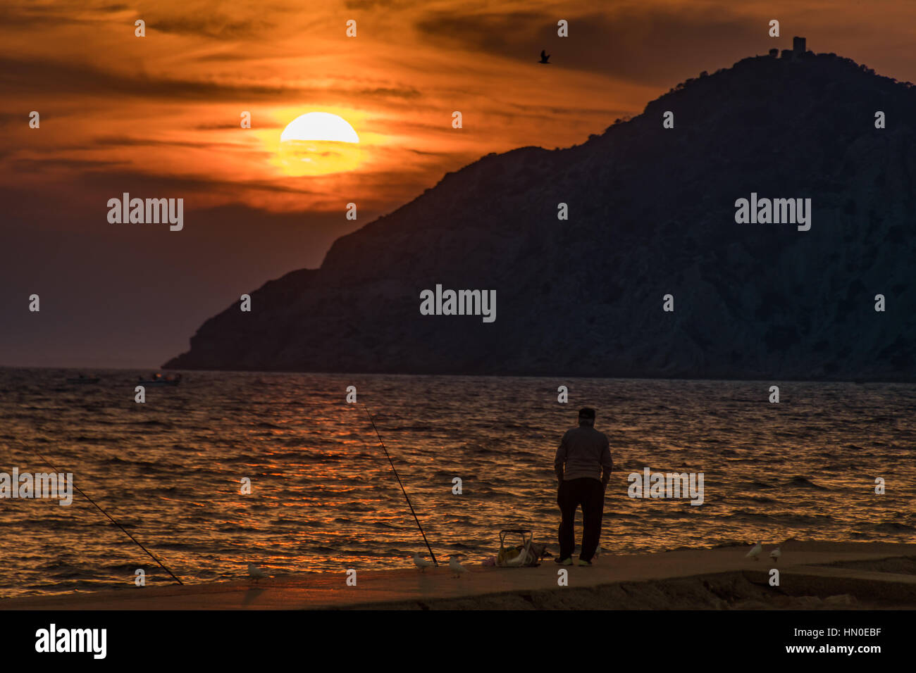 punta de pinet and punta de l`escaleta Stock Photo - Alamy