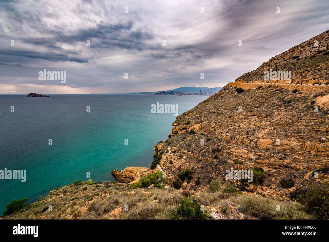 punta de pinet and punta de l`escaleta Stock Photo - Alamy