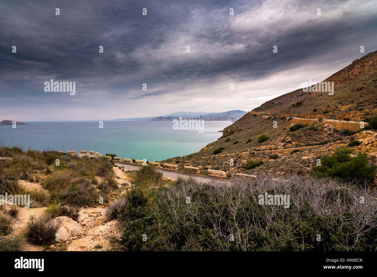 punta de pinet and punta de l`escaleta Stock Photo - Alamy