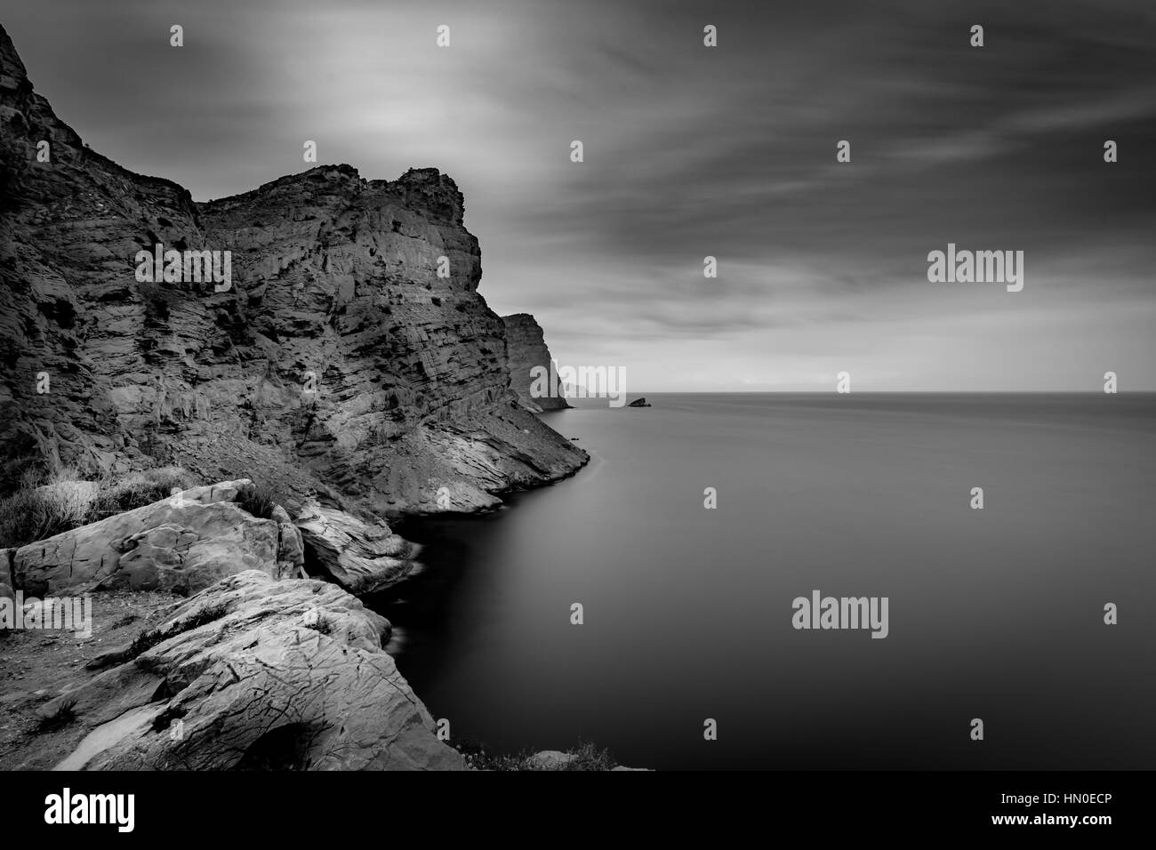 punta de pinet and punta de l`escaleta Stock Photo - Alamy