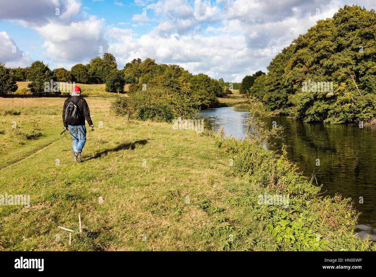 Trees river maidstone hi-res stock photography and images - Alamy