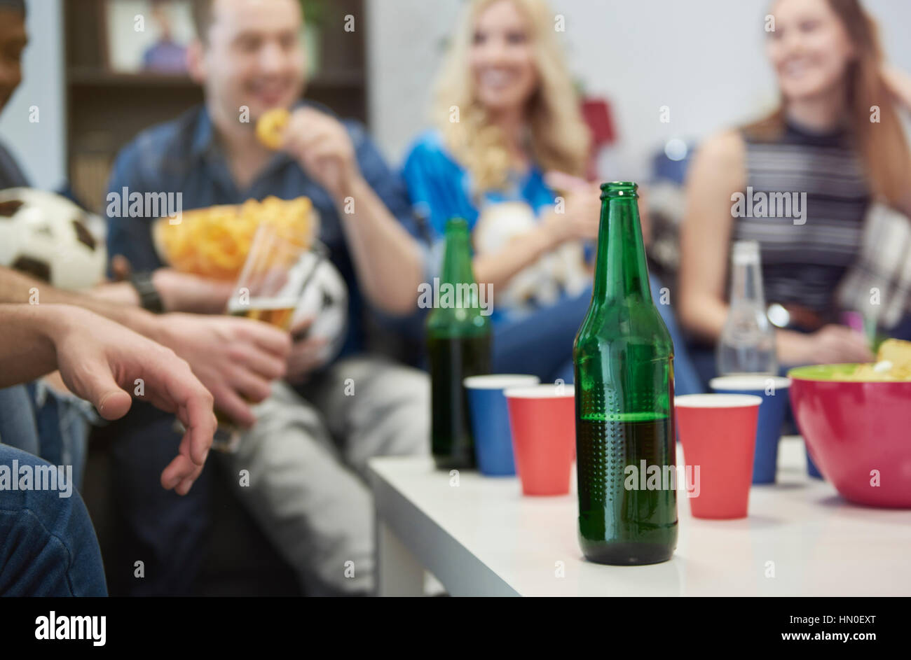 Everyone has a great time together Stock Photo - Alamy