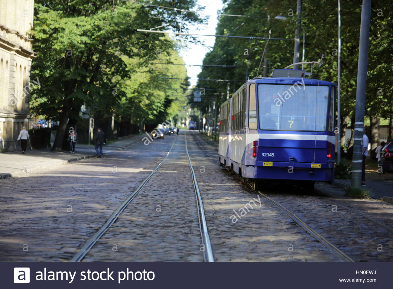 Riga tram system hi-res stock photography and images - Alamy