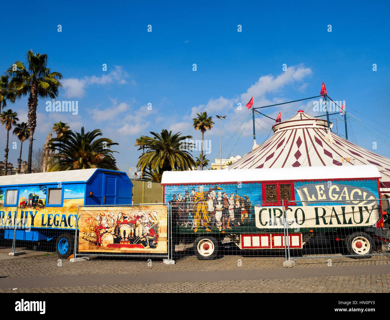 Raluy Legacy circus - Barcelona, Spain Stock Photo - Alamy