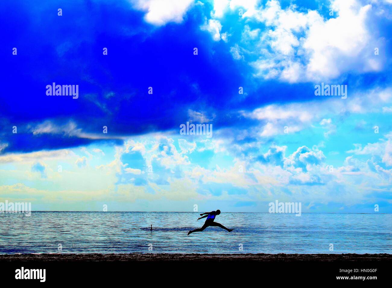 Ocean breeze is the most amazing feeling Stock Photo - Alamy