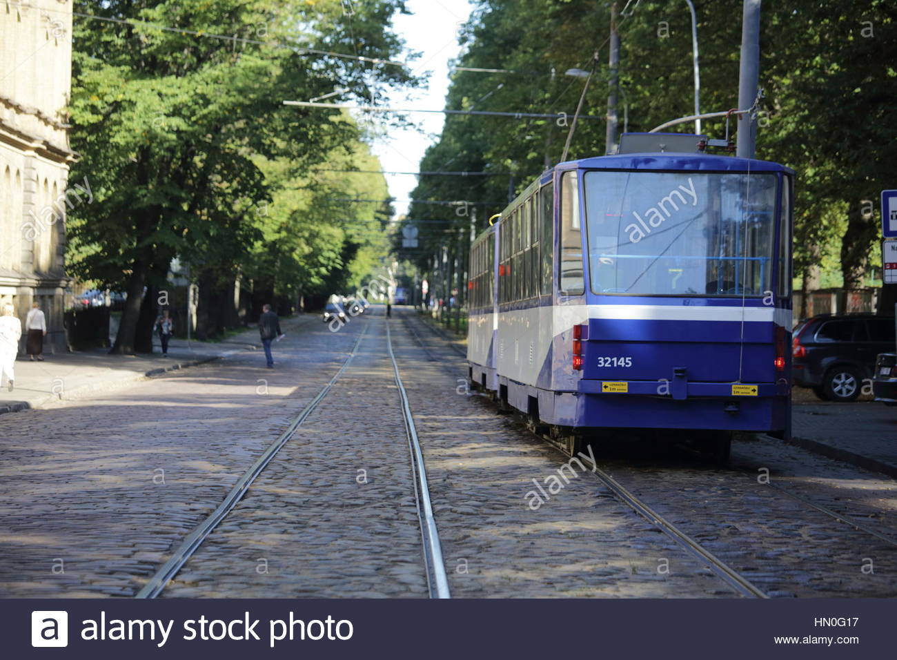 Riga tram system hi-res stock photography and images - Alamy