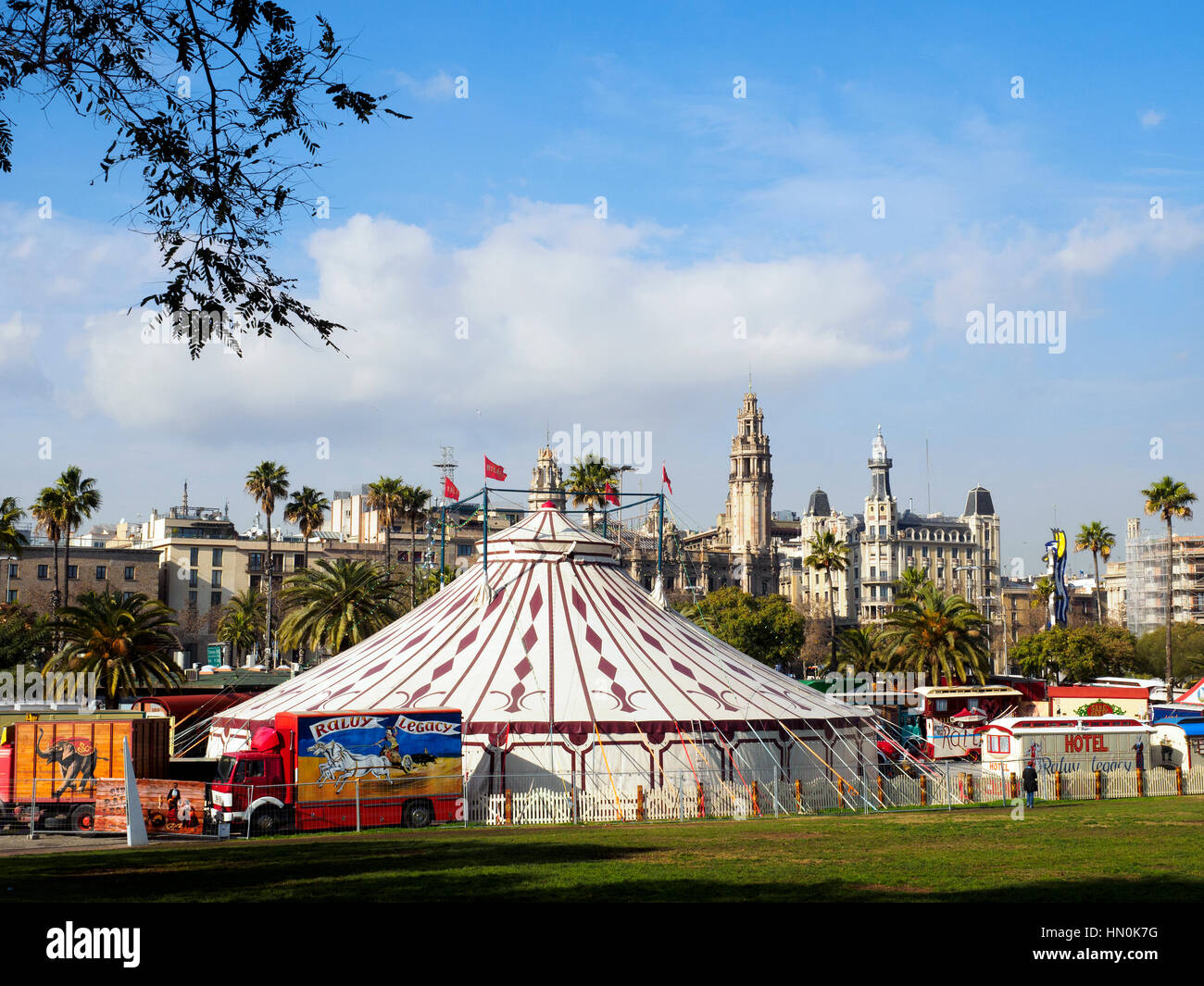 Raluy Legacy circus - Barcelona, Spain Stock Photo - Alamy