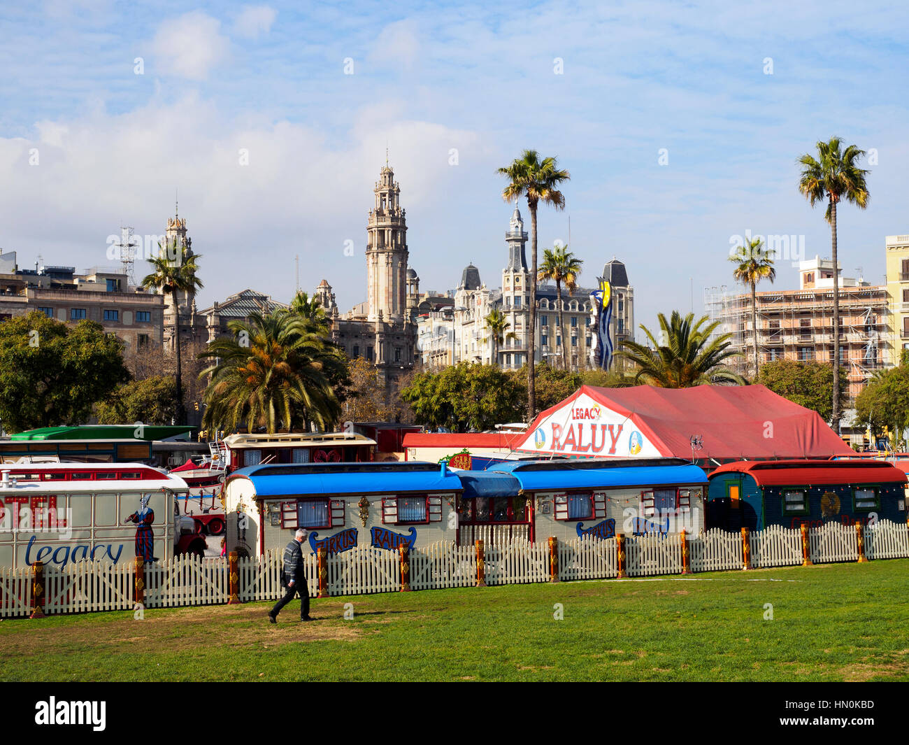 Raluy Legacy circus - Barcelona, Spain Stock Photo - Alamy