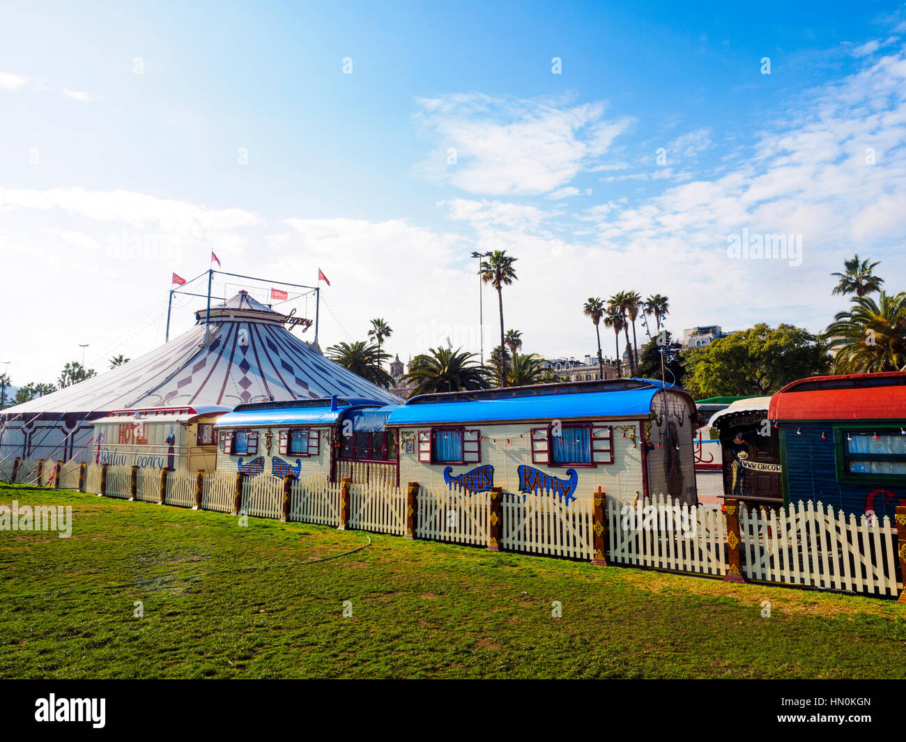 Raluy Legacy circus - Barcelona, Spain Stock Photo - Alamy
