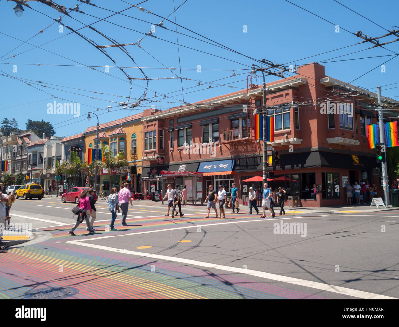 Castro street hi-res stock photography and images - Alamy