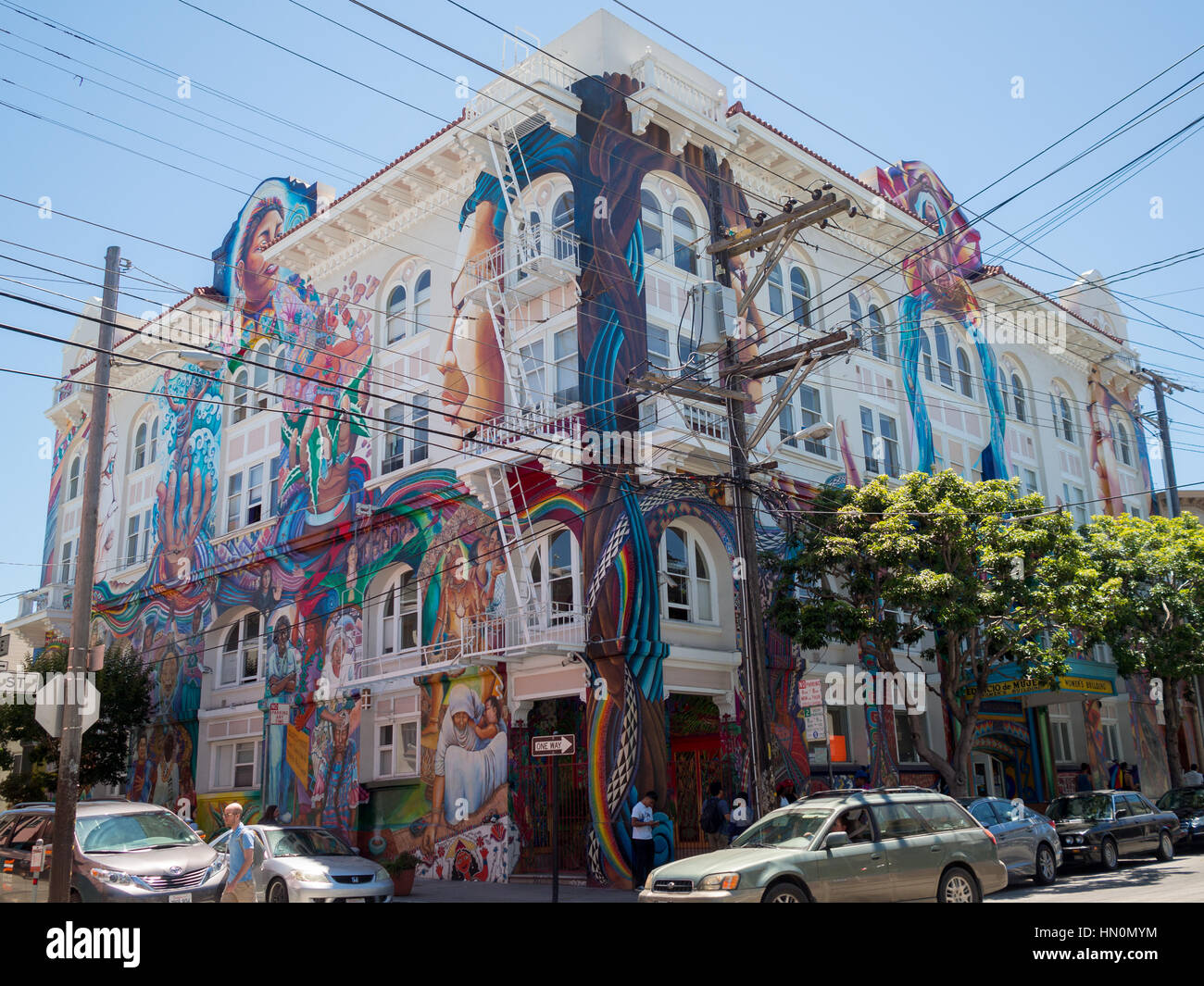 Women House building Stock Photo - Alamy